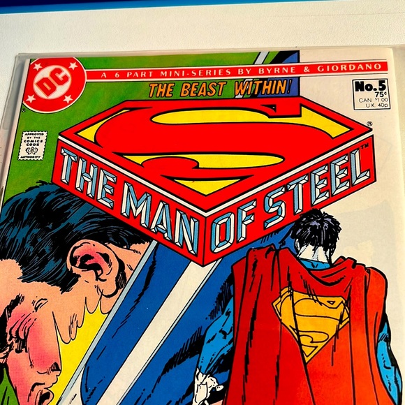 Other | Superman The Man Of Steel Number 5 | Poshmark